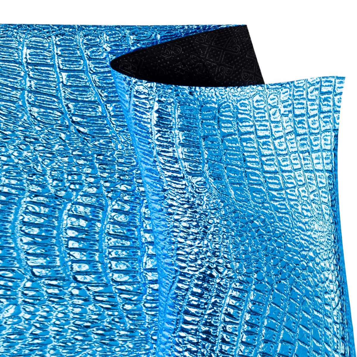 Embossing Wrapping Paper Roll, Snakeskin Grain，Royal Blue 16.5 ...