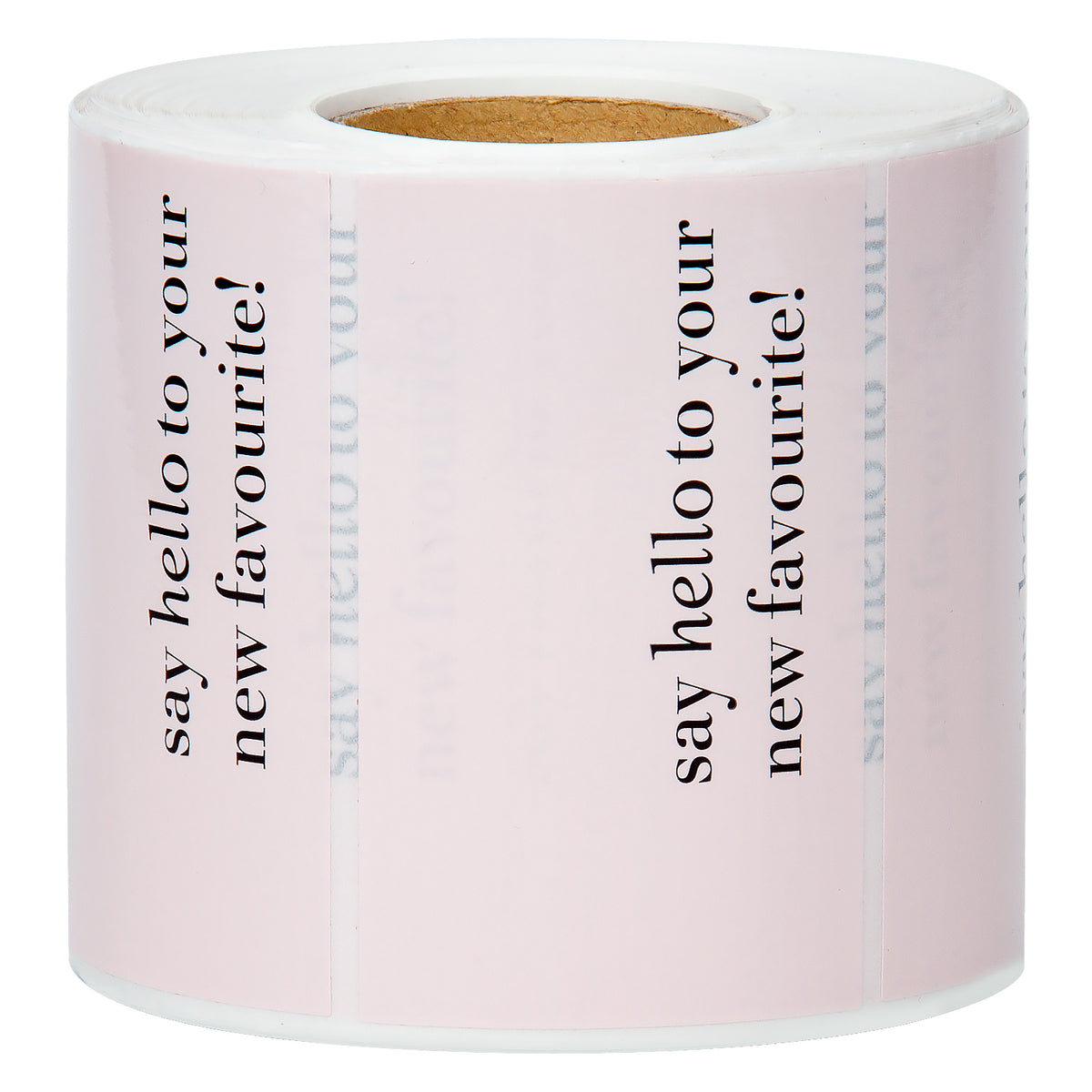 500ct Say Hello to Your New Favourite Stickers Pink – WRAPAHOLIC