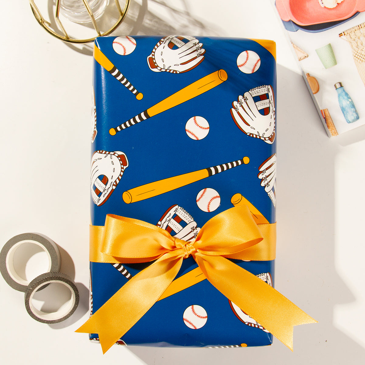 Sports Gift Wrap Paper Flat Sheet 6pcs/Roll – WRAPAHOLIC