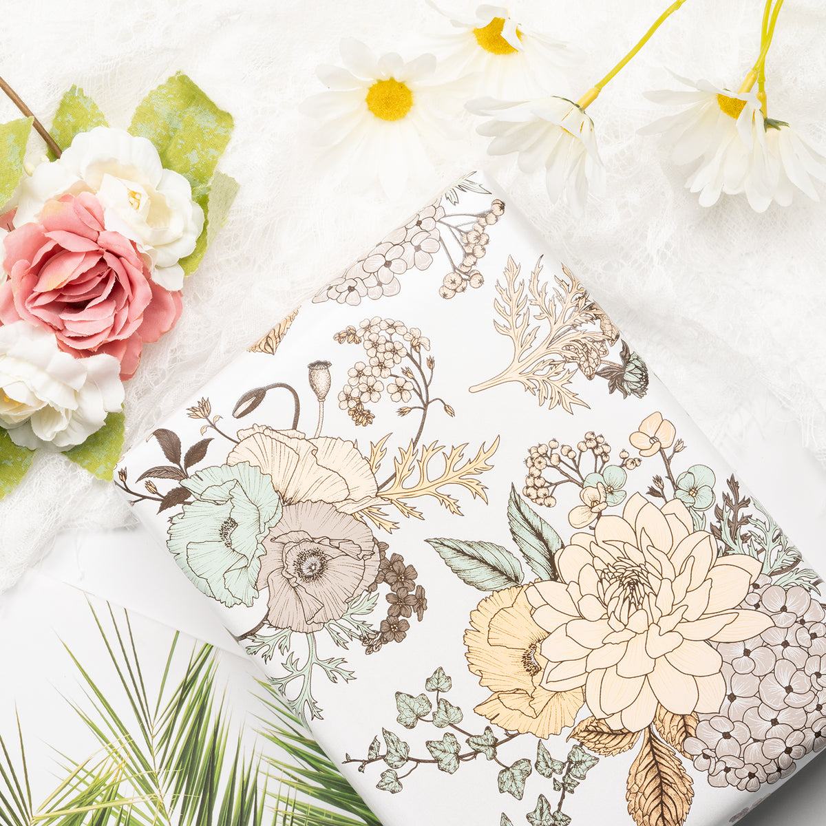 Vintage Floral Wrapping Paper